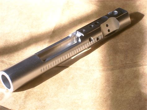 Chrome M16 E1 Serrated Bolt Carrier Stripped Chrome Antiques Vintage