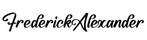 Frederick Alexander Font