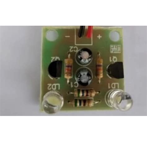 Pisca Pisca Led 8 Kits Circuito Impresso Confeccionado Em Fibra De