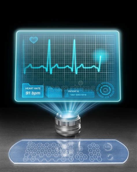 Futuristic Computer Screen