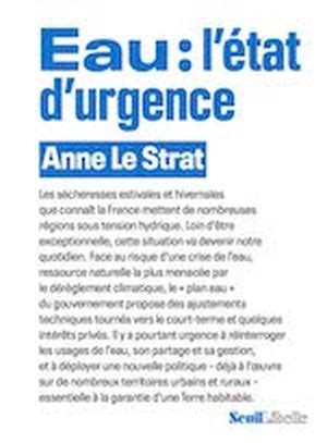 Eau l état d urgence Anne Le Strat SensCritique
