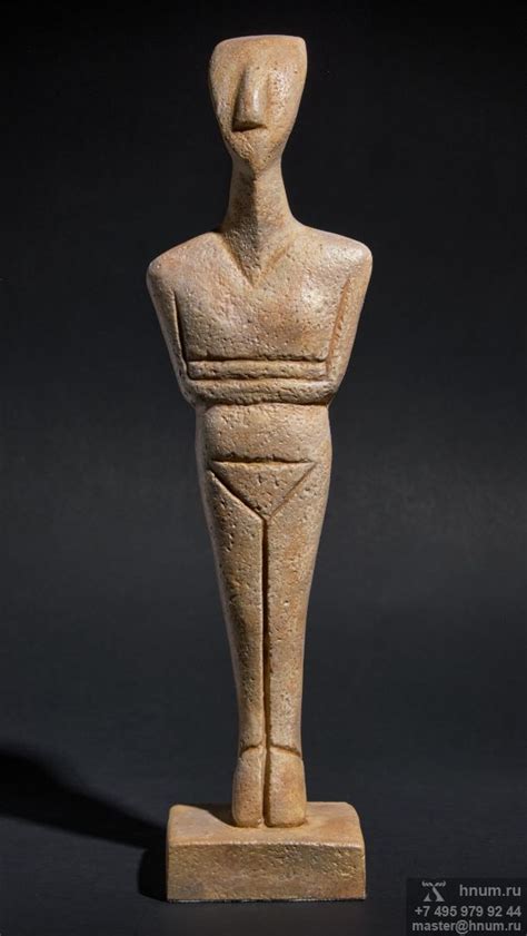 Кикладский идол Стоящий статуэтка купить в интернет магазине Арт Хнум