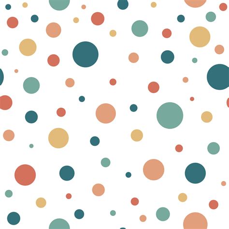 Colorful Dots Pattern Design Vector 12678138 Vector Art At Vecteezy