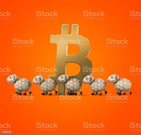 양과 Bitcoin3d 일러스트 개념에 대한 스톡 사진 및 기타 이미지 개념 거래자 건강관리와 의술 Istock