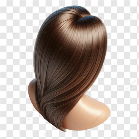 소녀의 뒷모습 우아한 스타일을 위한 3d 부드러운 머리카락 소녀들을 위한 3d 부드러운 머리카락 뒷모습 우아한 여자 Png