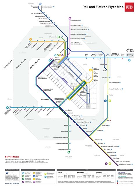 Fares And Passes Rtd Denver