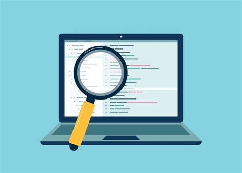 2644 Computer Testing Magnifying Glass Royalty Free Photos And Stock