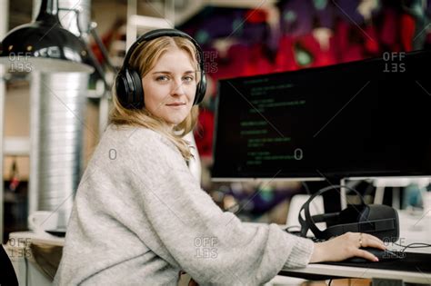 Female Computer Programmer