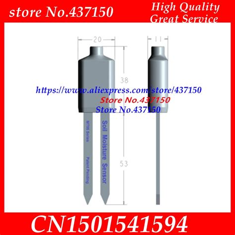 High Quality Wire Soil Temperature Humidity Sensor Arduino Raspberry PI Soil Temperature