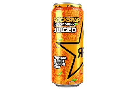 Rockstar Juiced Tropical Orange Passion Fruit Energy Drink 500ml