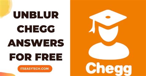 Get Free Chegg Answers Unblur Chegg Answers 2023