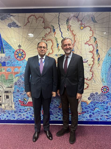 Ahmed Abu Zeid On Linkedin Honoured To Meet The Permanent Representative Of Türkiye To Nato He