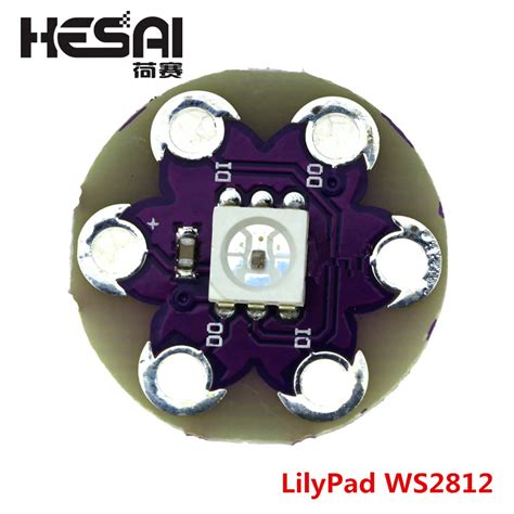 Kamdss Smart Electronics Lilypad Pixel Board Ws Rgb Led Module For Arduino Diy Kit