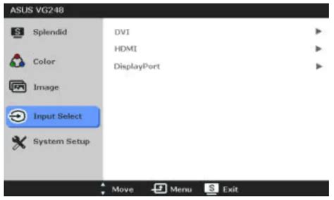 ASUS VG248 Series LCD Monitor User Guide