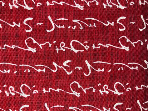 sevenberry nara homepun script red nuno nuno