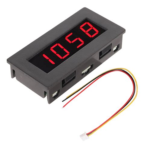 Digital Frequency Meter Speedometer DC 8 To 15V 0 56 In 5 To 9999 RPM 4