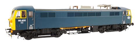 Heljan Class 86 Br Blue No 86402 Electric Locomotive Rails Of Sheffield