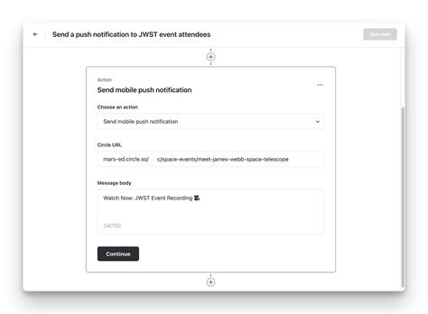 Send Custom Push Notifications To Members Using Workflows Circle