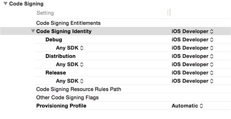 Ios Xcode 63 Bot Will Not Code Sign The App And There Is Not An