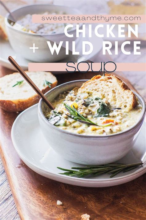 Creamy Chicken And Wild Rice Soup Wild Rice Soup Wild Rice Soup
