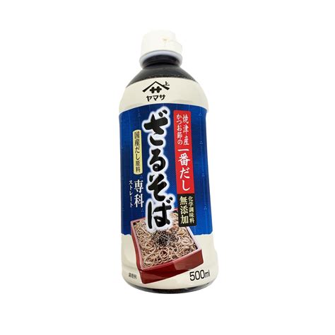 ヤマサ ざるそば専科 500ml×12本入 ミナガワセレクト