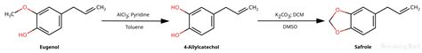 Safrole Synthesis From Eugenol Open Source Chemistry