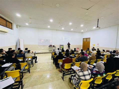 قسم تقنيات المختبرات الطبية في كلية المستقبل الجامعة ينظم ورشة علمية