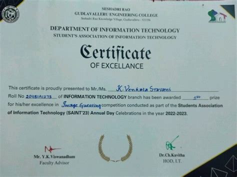 Kasula Venkata Sravani On Linkedin Image Guessing Event