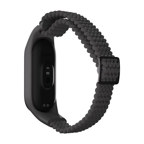 Xiaomi Mi Band Gevlochten Bandje Donkergrijs Smartwatchbanden Nl