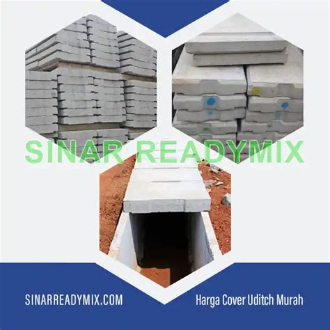 Harga Cover Uditch Beton Pracetak Sinar Readymix