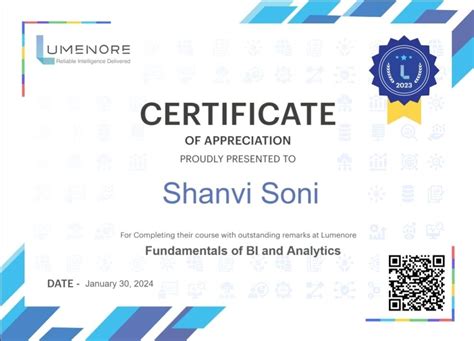 Shanvi Soni On Linkedin Excited To Share That Ive Just Completed My