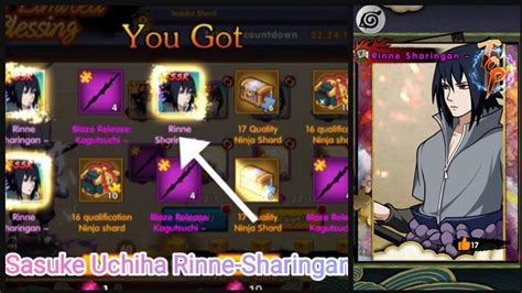 Blessings Akun Utama Ninja Top Baru Rinne Sharingan Ultimate Ninja