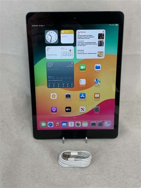 Used Apple Ipad 7th Gen 32gb Wi Fi 4g Unlocked 102 In Space