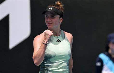 Elina Svitolina Weathers Cold From Daughter Skaï To Make Winning Australian Open Return