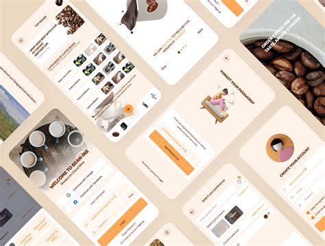 The COFFEE App UX Research UI Design On Behance The COFFEE App UX Research UI Design On Behance