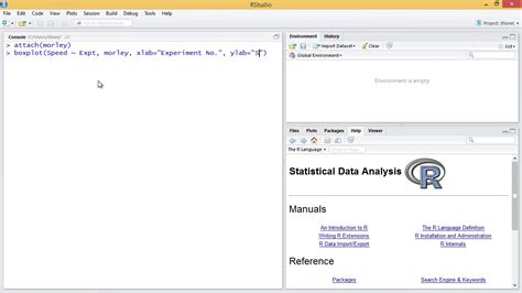 R Programming Creating Box Plots Youtube