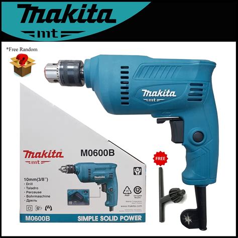 Jual MAKTEC MT MT MAKITA M B Mesin Bor Tangan Mm Besi Kayu Original Shopee Indonesia