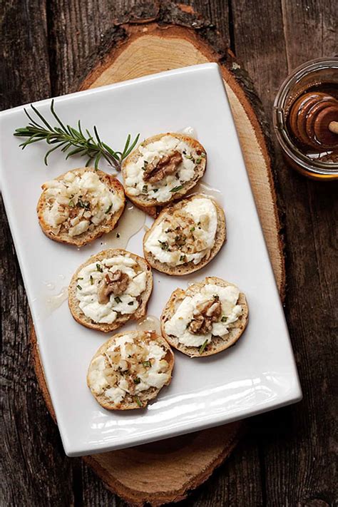 Goat Cheese Crostini Seasons And Suppers