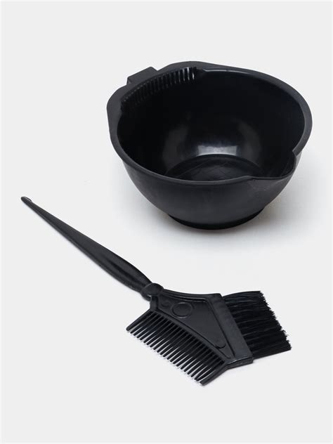 Набор кистей и миски для окрашивания волос 2 предмета купить по низким ценам в интернет