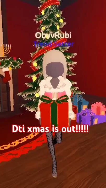 Who Got The Code I Didroblox Xmas Dti Fypシ゚ Youtube