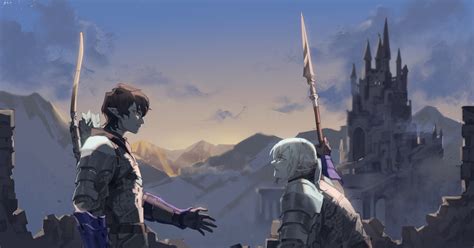 Estinien Varlineau And Aymeric De Borel Final Fantasy And 1 More