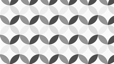 Free Grey Seamless Overlapping Circles Pattern