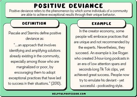 10 Positive Deviance Examples 2025