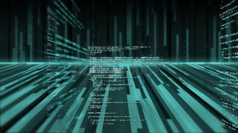 Animation Of Data Processing On Interface Stock Footage Video Of