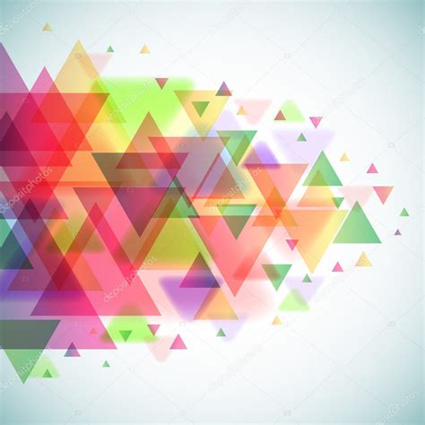 Abstract Colorful Triangles Vector Background Stock Vector By ©lenapix 12073170