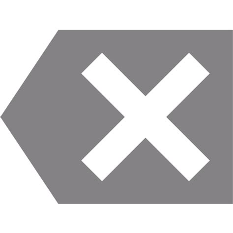 Gray Delete 3 Icon Free Gray Delete Icons