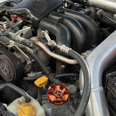 Subaru Ej20 Ej25 Billet Oil Filler Cap — Platinum Racing Products