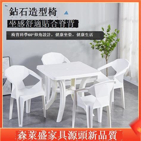 現貨！塑料椅 椅子 塑膠椅 加厚塑料椅子靠背椅大排檔簡約沙灘椅戶外燒烤夜市麻將餐椅可疊放 露天市集 全台最大的網路購物市集