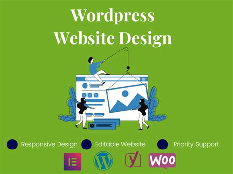 responsive and modern wordpress website design or redesign website upwork