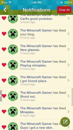 Spam Minecraft Amino